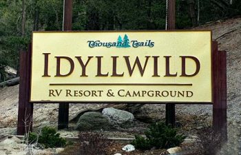 Thousand Trails RV Resort, Idyllwild, CA – The Dreams go on